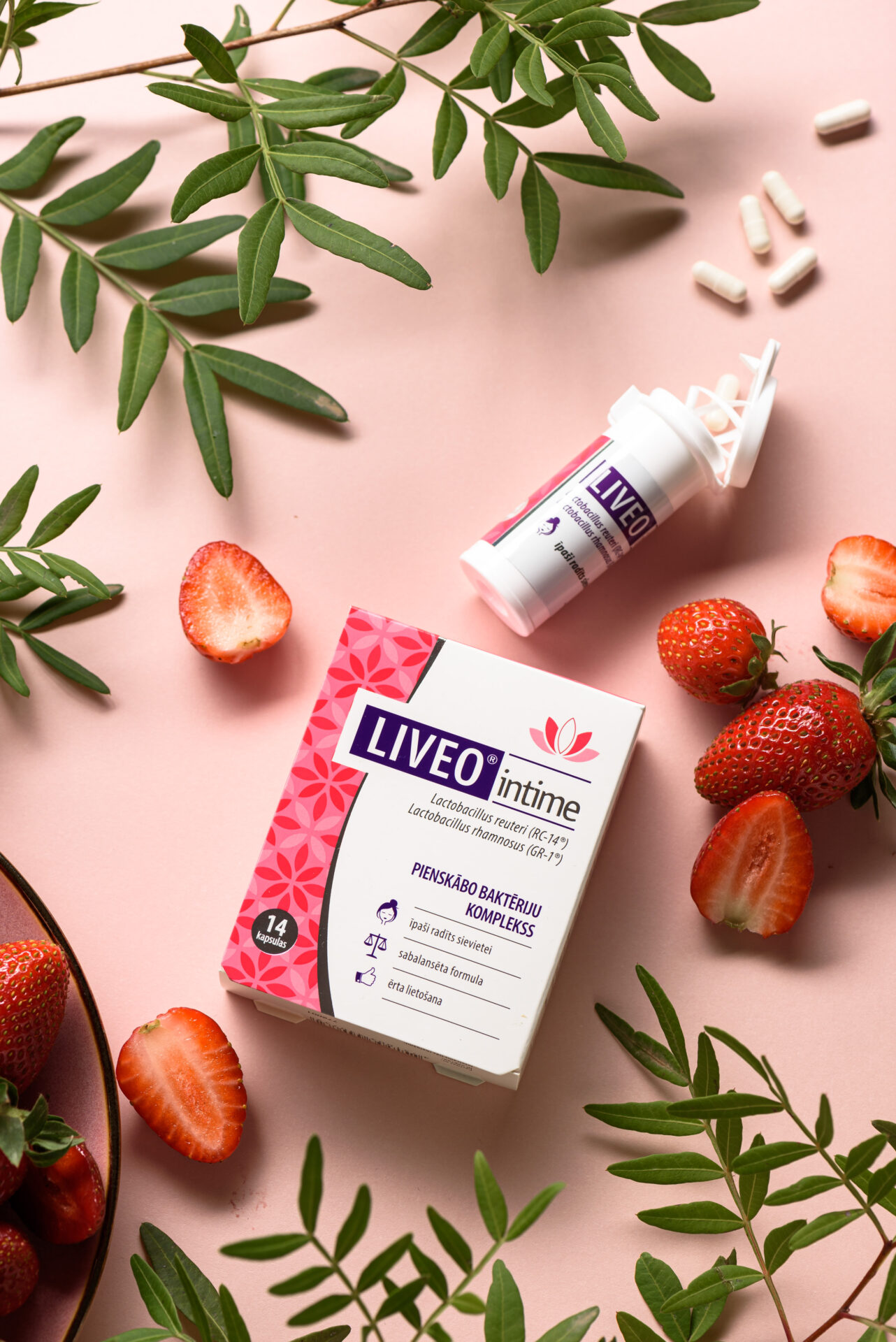 LIVEO intime - pienskābās baktērijas sievietēm | Sagitus.lv